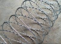 China 9M Security Fence Barbed Wire Top 56 Loops for sale