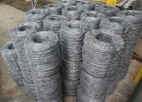 China Q235 Zinc Coated Galvanized Barbed Wire 3.2mm 15cm for sale