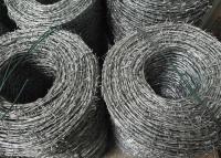 China 12x14 12 Gauge Barbed Wire Coil Bright White Barbed Wire Bunnings for sale