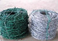 China HBGB 6 Inch 2.6mm Galvanized Barbed Wire Reverse Twist for sale