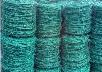 China 13 Gauge ISO 9001 Galvanized Barbed Wire 1.8cm High Tensile Barbed Wire Fence for sale