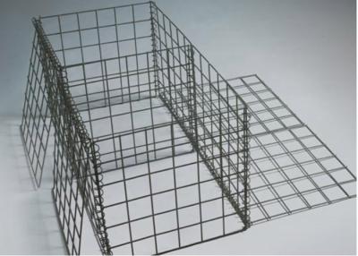 China HBGB 6mm Dia ISO 9001 Gabion Stone Wall Fence Metal Cage Filled With Rocks for sale