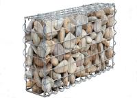China 80 X 80mm Iron Wire 195 Welded Gabion Mesh Square Garden Edging for sale