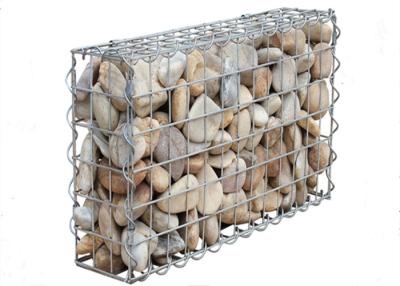 China 80 X 80mm Iron Wire 195 Welded Gabion Mesh Square Garden Edging for sale