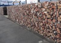 China 0.5m Width  1m Length Rock Basket Retaining Wall 4x1x1m Welded Mesh Gabion for sale