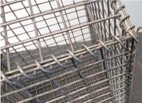China 2x1x1m Welded Gabion Mesh Metal Cage Stone Walls for sale