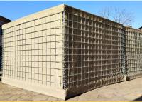 China 5x5cm 50x100mm Welded Gabion Mesh Military Defense Gabion Planter Bunnings for sale