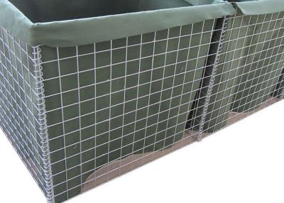 China HBGB 350g/Sqm Heavy Geotextile Welded Gabion Mesh Noise Barrier Wall for sale
