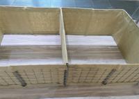 China Q195 54'' Military Sand Wall Hesco Barrier ZnAl Coated for sale