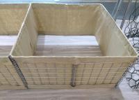 China 20 Cells 2.21m Galvanized Welded Gabion Baskets 5mm Gabion Baskets 300g/M2 for sale