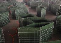 China 3 Inch Q195 Welded Gabion Mesh Geotextile Cloth Stone Filled Fence Blast Wall for sale