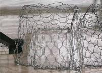 China Flex PE Coated PVC Hexagonal Gabion Mesh Baskets HBGB Flood Control for sale