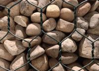 China 3×3×6ft 2 Twisted Steel Gabion Mesh Basket Slope Bank Protective for sale
