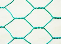 China 2x1x0.5m Hot Dipped Galvanized PVC Coated Gabion Box Green Flood Control for sale