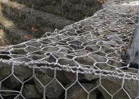 China 2x1x0.5m 2x1x1m PVC Coated Gabion Wire Mesh Stone Cage Rust Resistance for sale