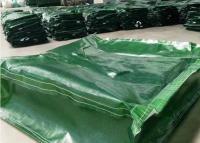 China Waterproof 1*1*1m Woven Geotextile PET Gabion Bag ISO SGS for sale