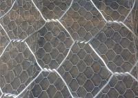 China 2.4mm To 3.9mm Galfan Gabion Baskets Hot Dipped Galvanized For Slope Construction for sale