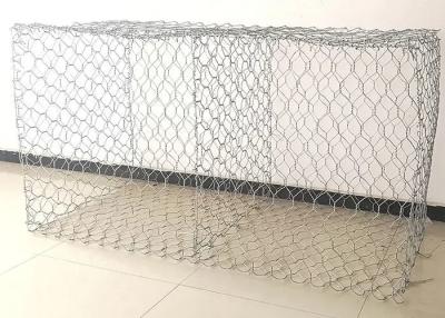 China 2.4mm To 3.9mm Galfan Gabion Baskets Hot Dipped Galvanized For Slope Construction for sale