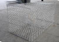 China Galvanized Heavily Zinc Coated Gabion Box Galfan 4m for sale