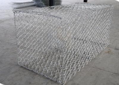 China Galvanized Heavily Zinc Coated Gabion Box Galfan 4m for sale