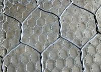 China 4.5mm 3x1x1m Galvanized Gabion Boxes Hex Wire Cages For Rock Retaining Walls for sale