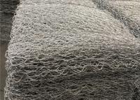 China 8x10cm Galvanized Gabion Box 4mm Galvanized Hexagonal Wire Mesh Easy Assembled for sale