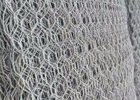 China 2x1x1m Hex Welded Galvanized Gabion Box Al Coated 2.2mm Tie Wire for sale