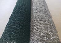 China BWG 24 Silver 100ft Chicken Wire Mesh Fence Electro Galvanized Hexagonal for sale