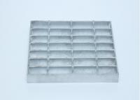 China 1m Press Locked Plain Bar Grating Dovetail Swage Low Carbon Steel for sale