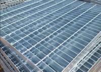 China Q195 HDG Welded Steel Bar Grating 25×5 Marine Metal Grate For Driveway for sale