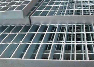 China Durable Antiwear Steel Floor Plain Bar Grating 8x8 Heavily Galvanized for sale