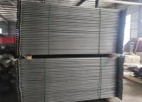 China 75×150mm Metal Galvanized Temporary Construction Fence Panel 5mm Thick for sale