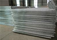 China Hot Dipped Galvanized Chain Link Temporary Construction Fence Panel 14ft 50×50mm for sale