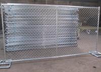China 4mm 8×10 Temporary Construction Fence Panel 12ft for sale