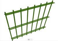China 656 868 PVC Coated Wire Mesh Fence Powder Coated for sale