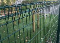 China RAL 6005 Powder Coated BRC Roll Top Welded Mesh Fence Panels 50x150 Hole for sale