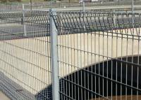 China L2.3m 6mm Dia BRC Roll Top Mesh Fence Panels Hot Dipped Galvanized for sale