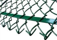 China Decorative 2.1m PVC Coated Chain Link Wire Mesh OEM For Boundary Wall for sale