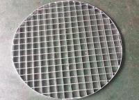 China Q235 Galvanized Steel Round Metal Drain Grates Bar Panels Customized for sale
