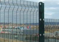 China HBGB V Folded Top RAL 2.2m Anti Climb Mesh Fence OEM Anti Cut for sale