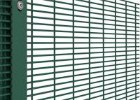 China Strong Protection 4.5m Anti Climb 358 Security Fence Panels For Prison for sale
