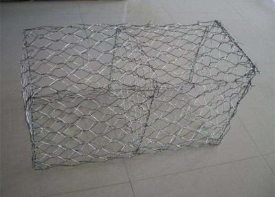 China 6x8cm Hot Dipped Galvanized Gabion Box Anti Corrosion For Slope Protection for sale