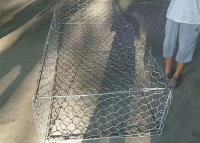 China 2mm Galvanized PVC Hexagonal Double Twisted Hexagonal Wire Mesh Protect Rock Fall for sale