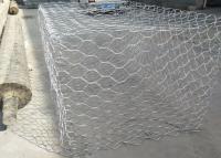 China 0.3m Woven Galvanised PVC Coated Gabion Box Retaining Wall Beach Reinforcement for sale