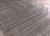 China 5mm Dia 75 X 75mm Hole Galvanized Welded Gabion Box 4m Length Hot Dipped for sale