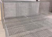 China 50 X 50mm Hole Size Welded Gabion Mesh Galfan Coated For Retaining Wall for sale