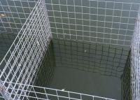 China 3m X 1m X 1m Welded Gabion Mesh Galvanized For River Bank Protection for sale