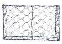 China Woven Gabion Mesh Basket 2m X 1m X 1m Standard Size Galvanized Hexagonal for sale