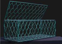 China Bridge Protective Gabion Mesh Basket Hexagonal Hole Rock Filled for sale