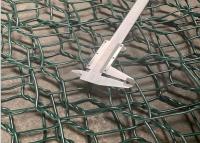 China 0.3m High Green Pvc Coated Gabion Mattress For Roadway Protection for sale